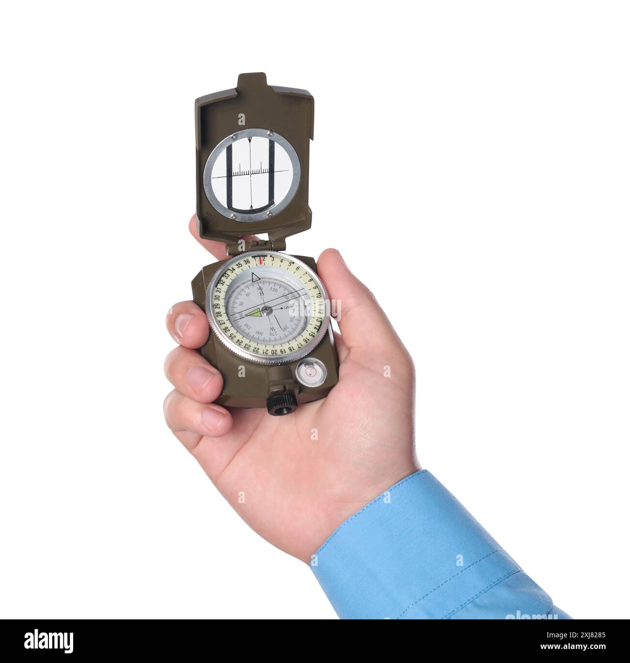 Prismatic compass Cut Out Stock Images & Pictures - Alamy