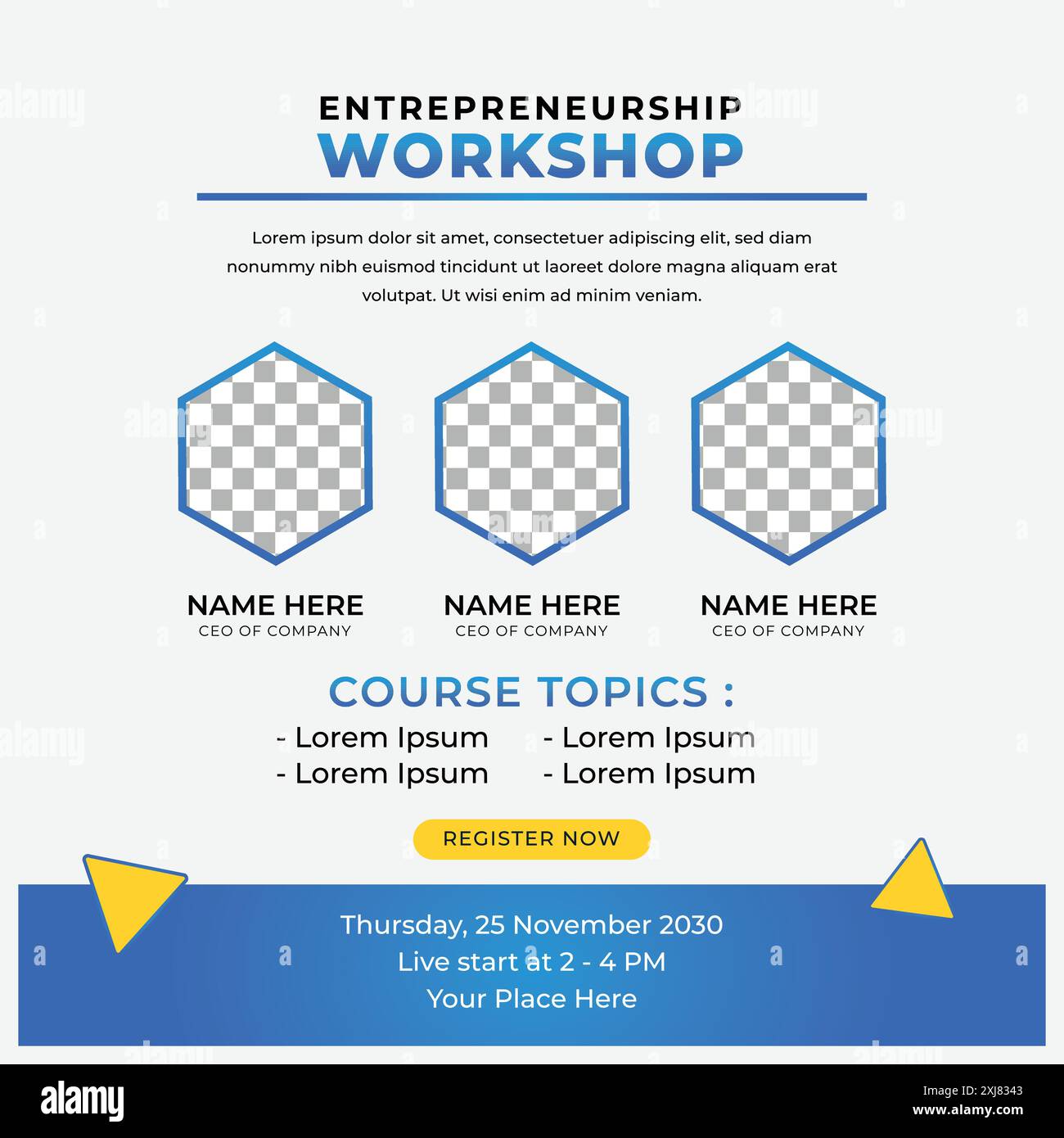 Entrepreneurship conference Stock Vector Images - Alamy