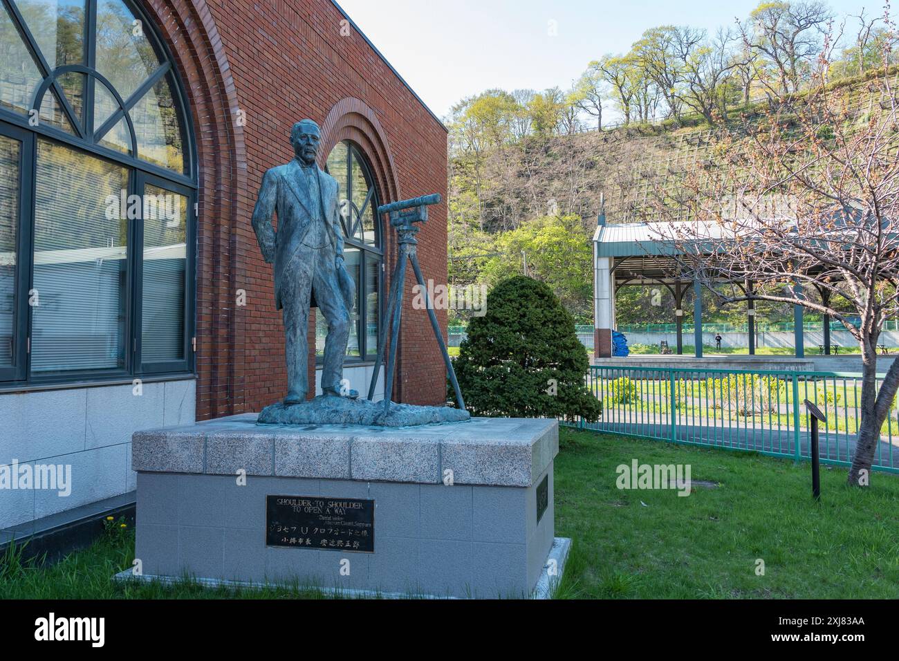 Steam Locomotive Museum at the Former Temiya Railway Facility, Otaru ...