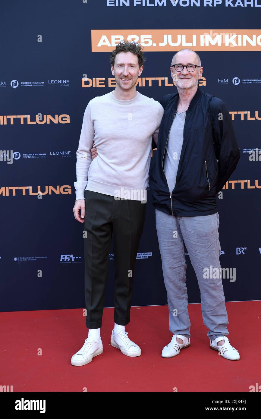 Louis Klamroth und Peter Lohmeyer / Filmpremiere im Zoo Palast / Berlin ...