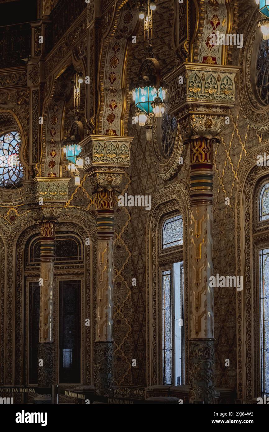 Building with many windows, columns, Byzantine and medieval influences ...