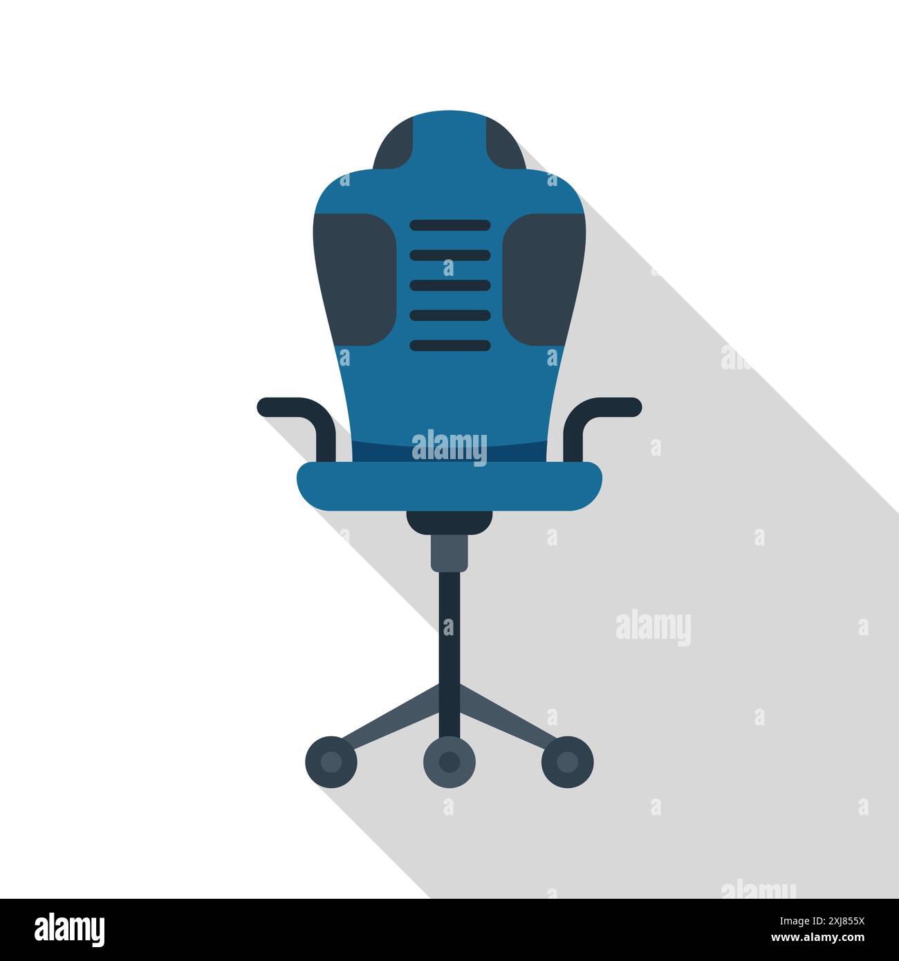 Comfortable office chair designed to promote good posture and ...