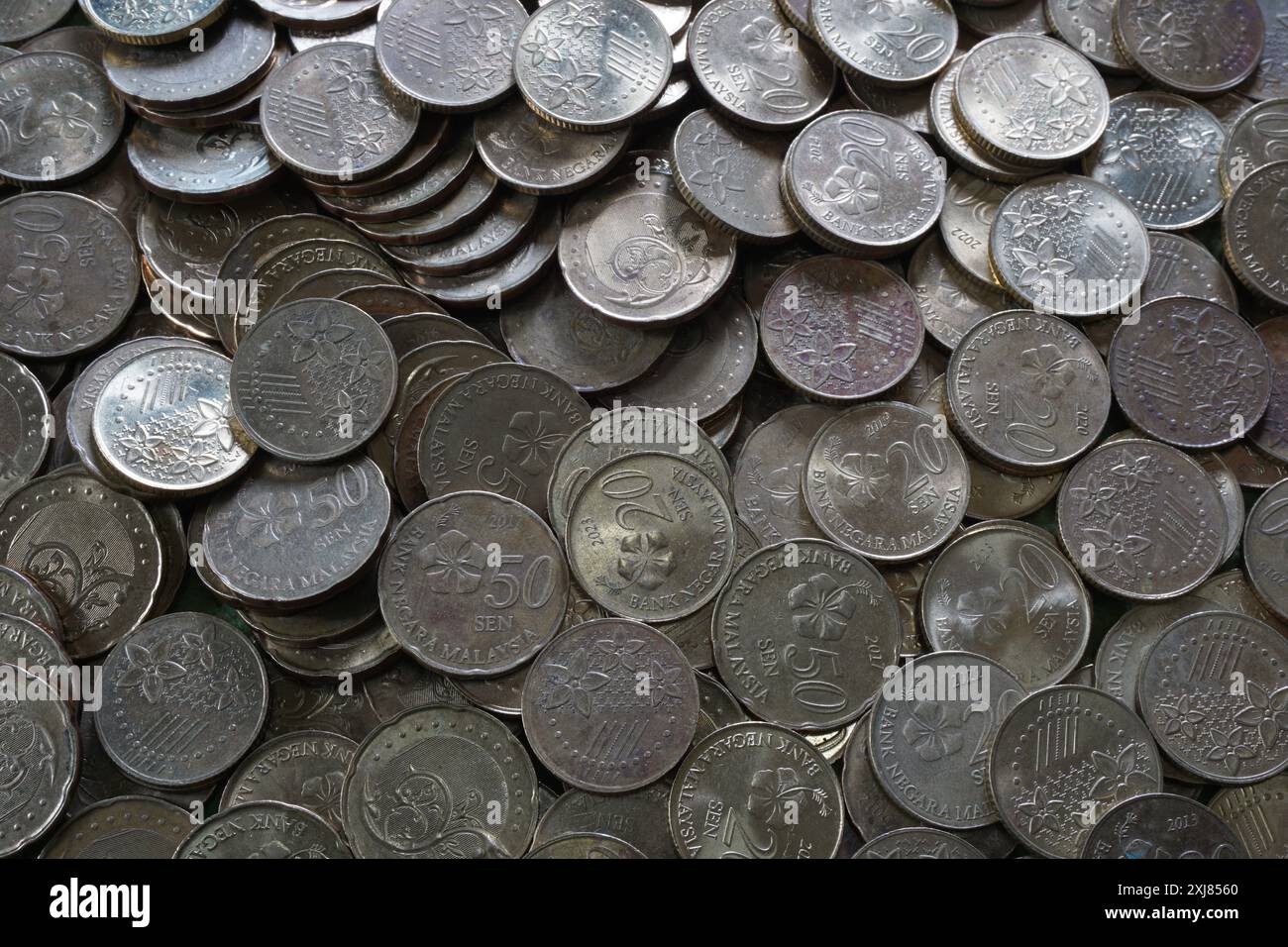 Terengganu, Malaysia - 1 August 2024 : Closeup of scattered malaysian ...