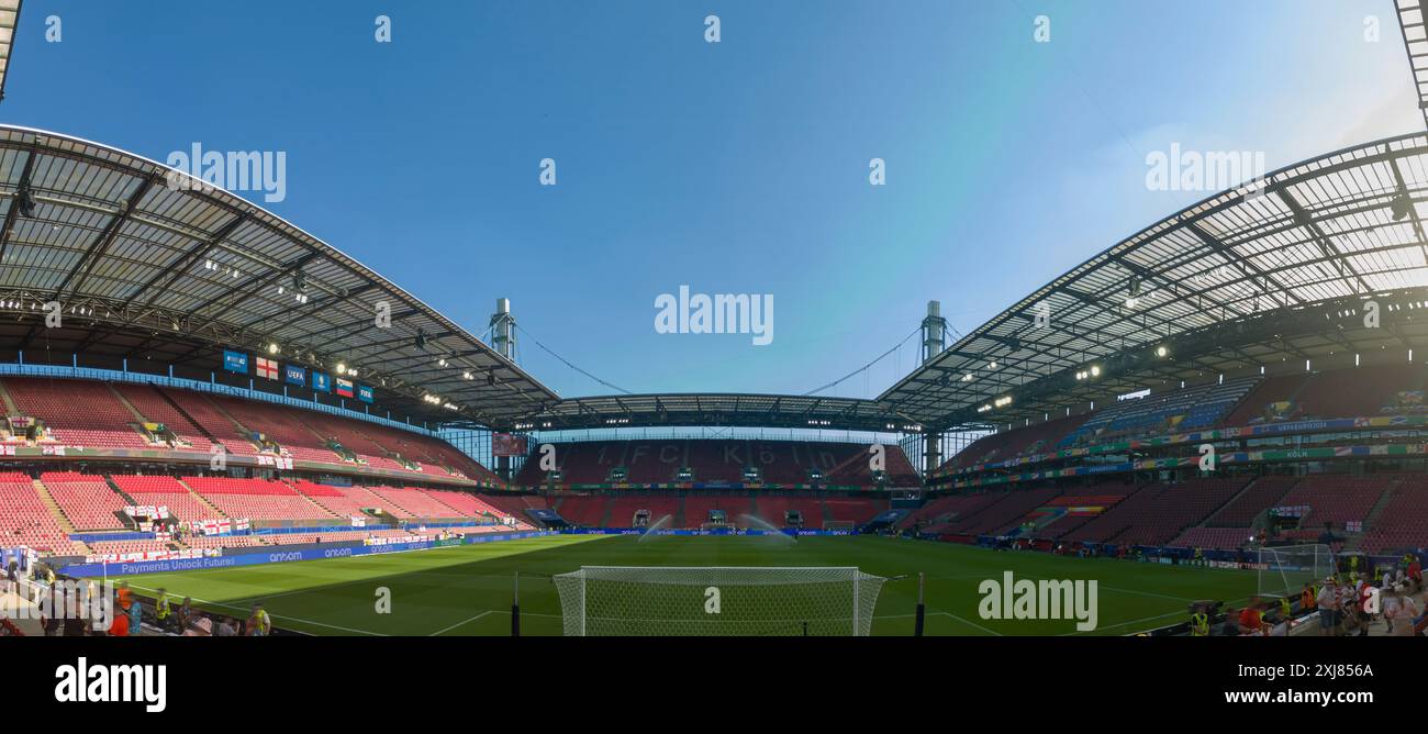 The RheinEnergieSTADION is home to 1. FC Koln and a venue during Euro ...