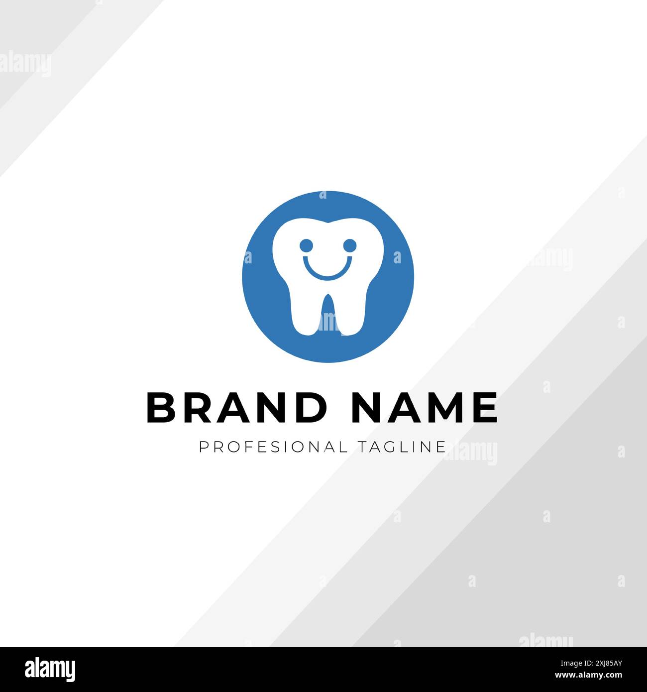 Circle tooth logo design inspiration Stock Vector Image & Art - Alamy