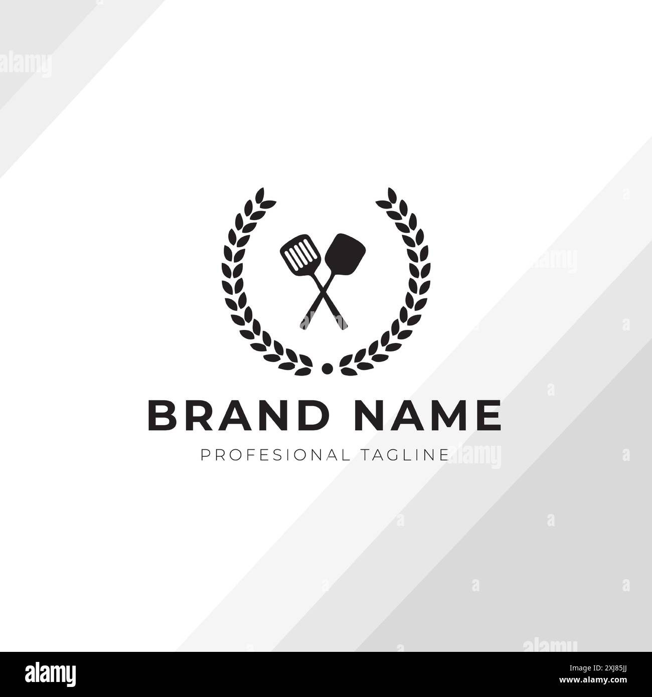 Chef kitchen home white Stock Vector Images - Alamy