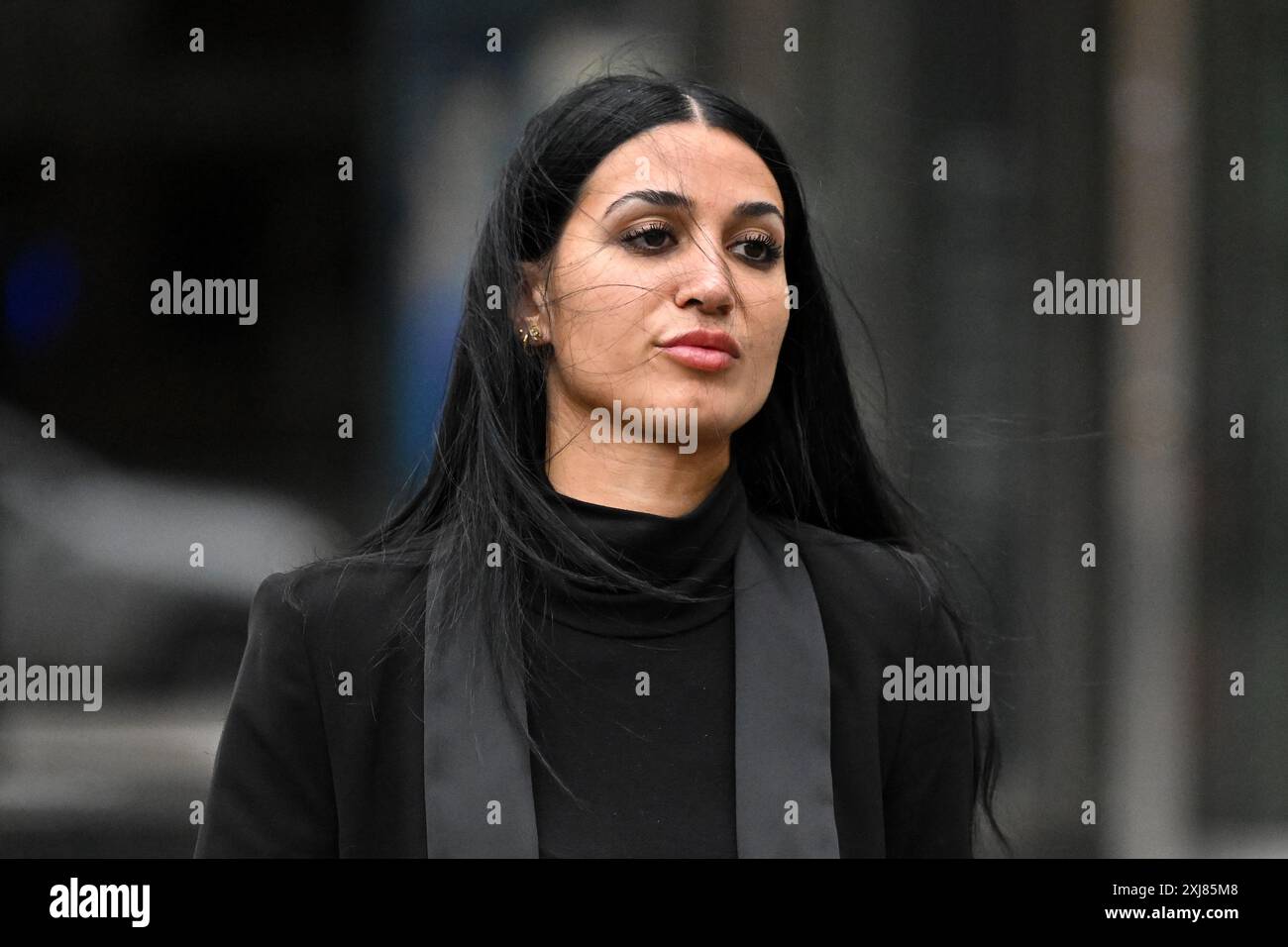 **HOLD SUPPRESSION** Rachelle Badour-Taha departs from the Melbourne ...