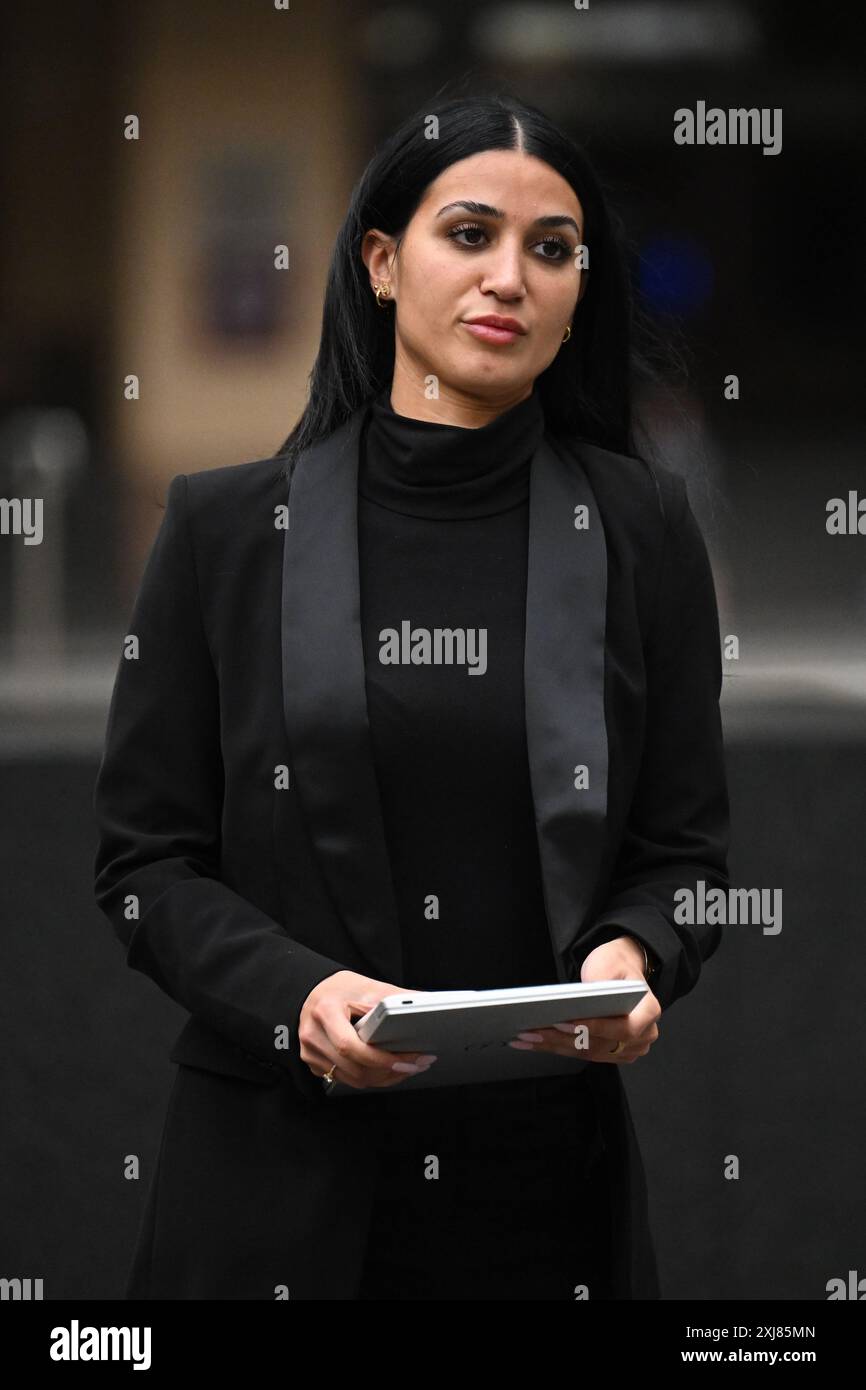 **HOLD SUPPRESSION** Rachelle Badour-Taha departs from the Melbourne ...