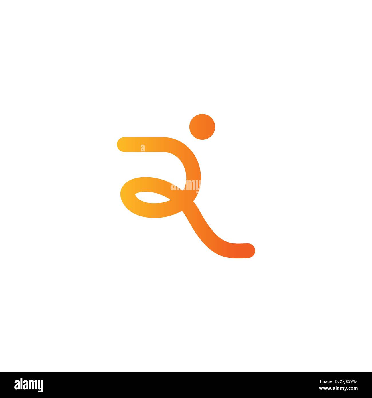 Run white background people silhouette Stock Vector Images - Alamy