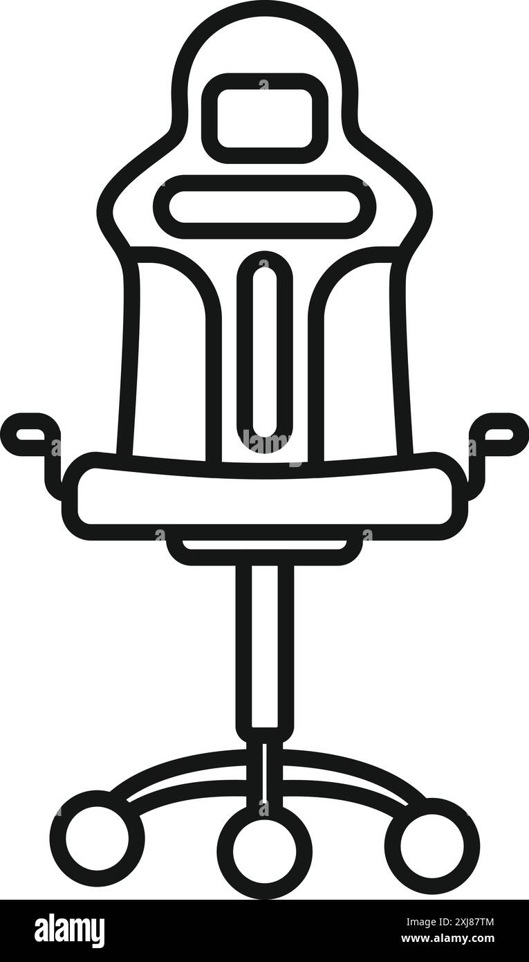 Modern office chair with wheels for comfortable working experience ...