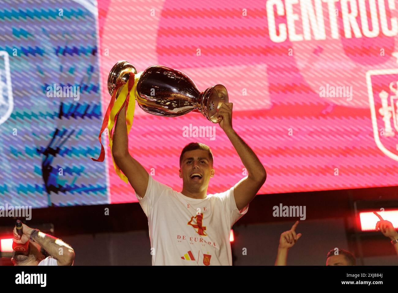 Rodrigo Hernandez during the celebration of the European Championship ...