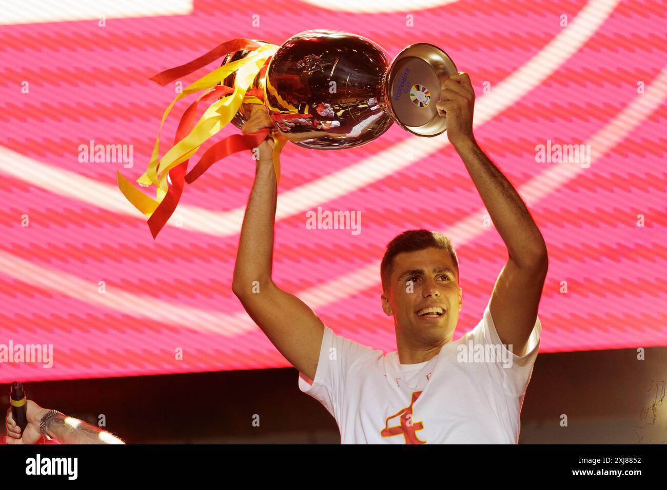 Rodrigo Hernandez during the celebration of the European Championship ...