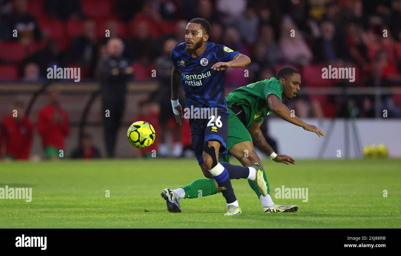 Crawley Town's Jay Williams in action during the Pre season friendly ...