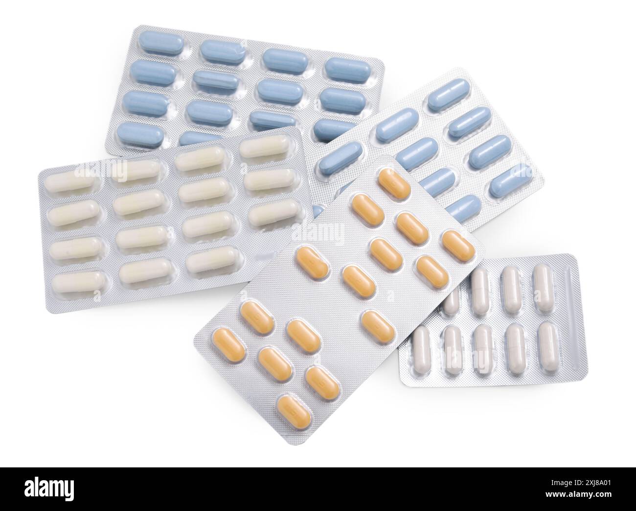 Isolated white top view Cut Out Stock Images & Pictures - Alamy
