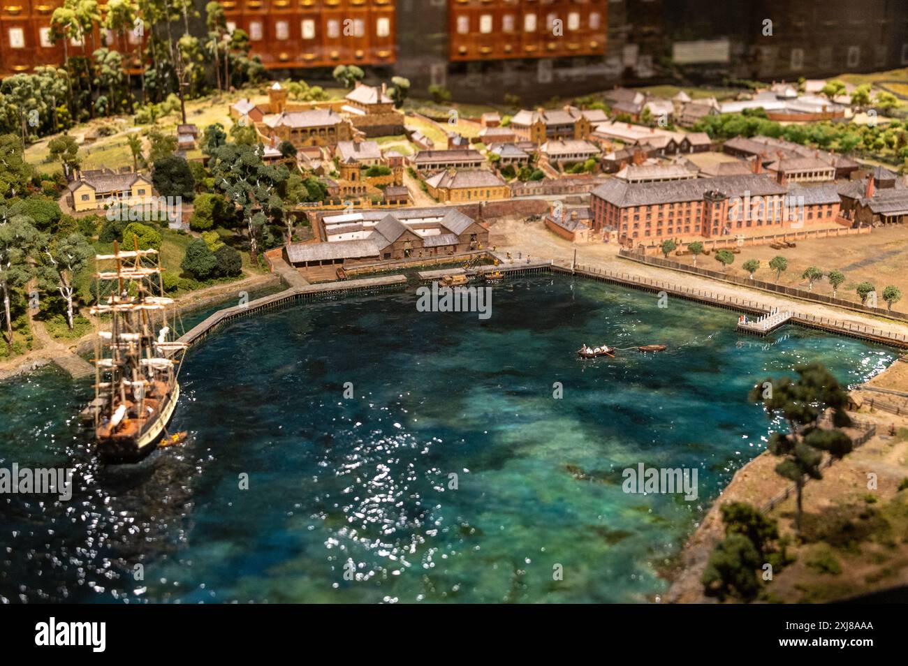 A model layout of what Port Arthur was like between1833 -1877 ...