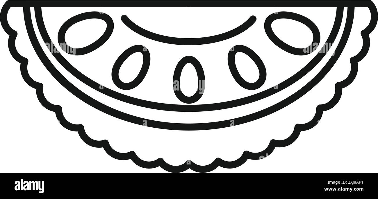 Durian line drawing hi-res stock photography and images - Alamy