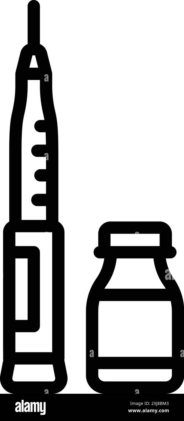 Icon for insulin,needle Stock Vector Image & Art - Alamy
