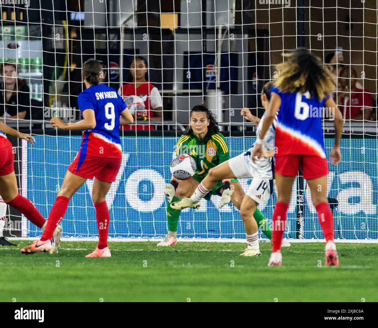 Washington, Dc, USA. 16th July, 2024. Costa Rica Goalkeeper NOELIA ...