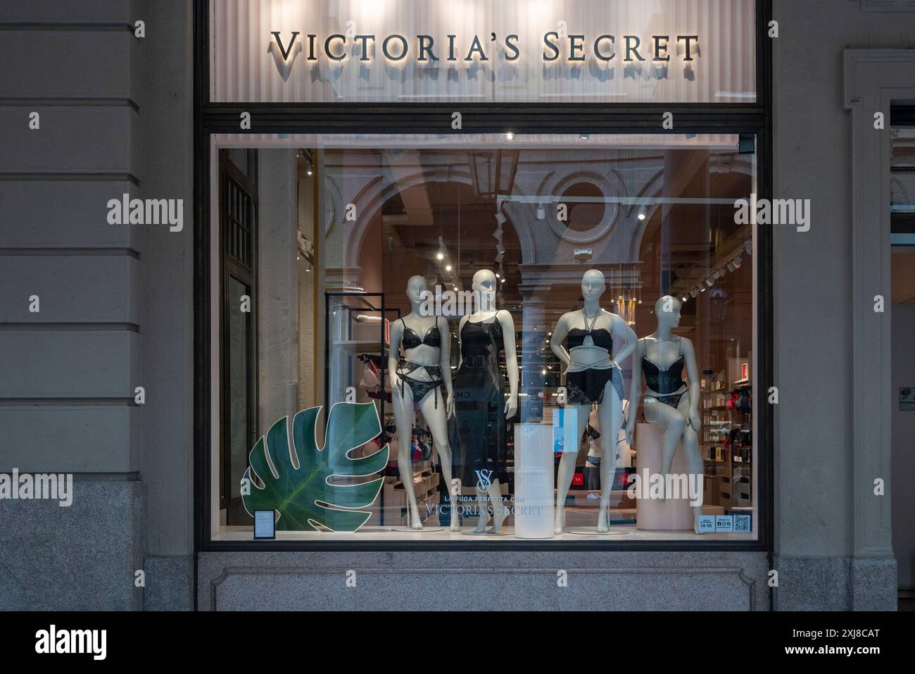 Turin, Italy - 05, July, 2024. VICTORIA'S SECRET. Front view of a shop ...