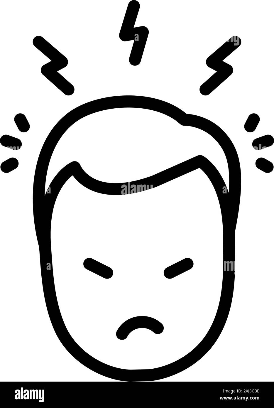 Anger fury Black and White Stock Photos & Images - Alamy