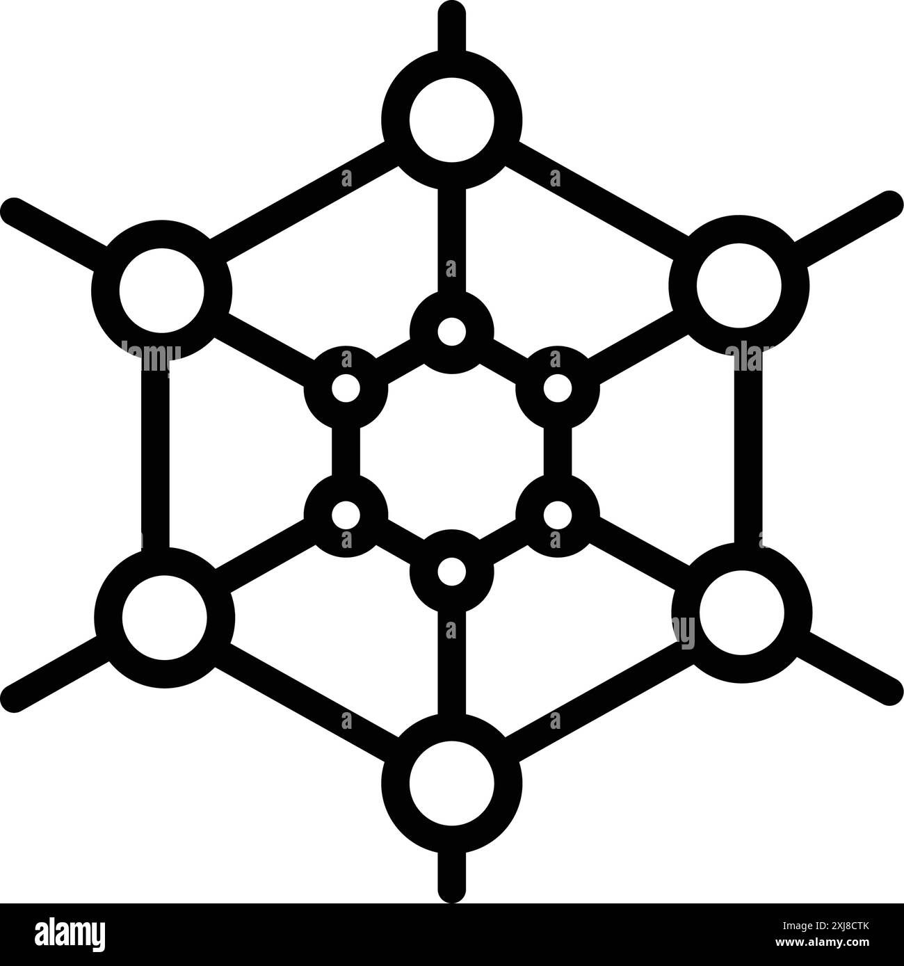 Icon for polymer,molecule Stock Vector Image & Art - Alamy