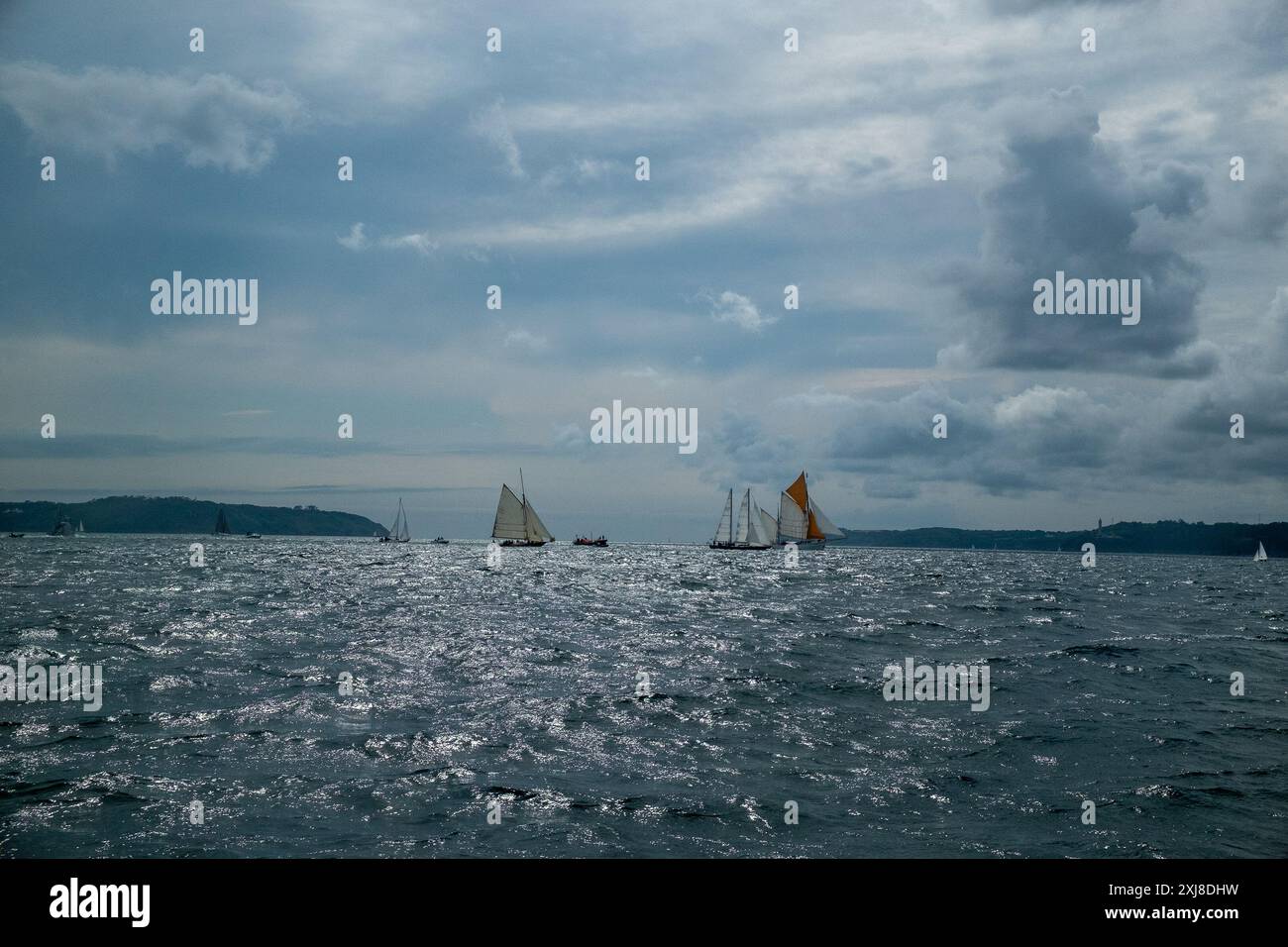 Gathering of ancient boats and more modern boats from around Europe to ...