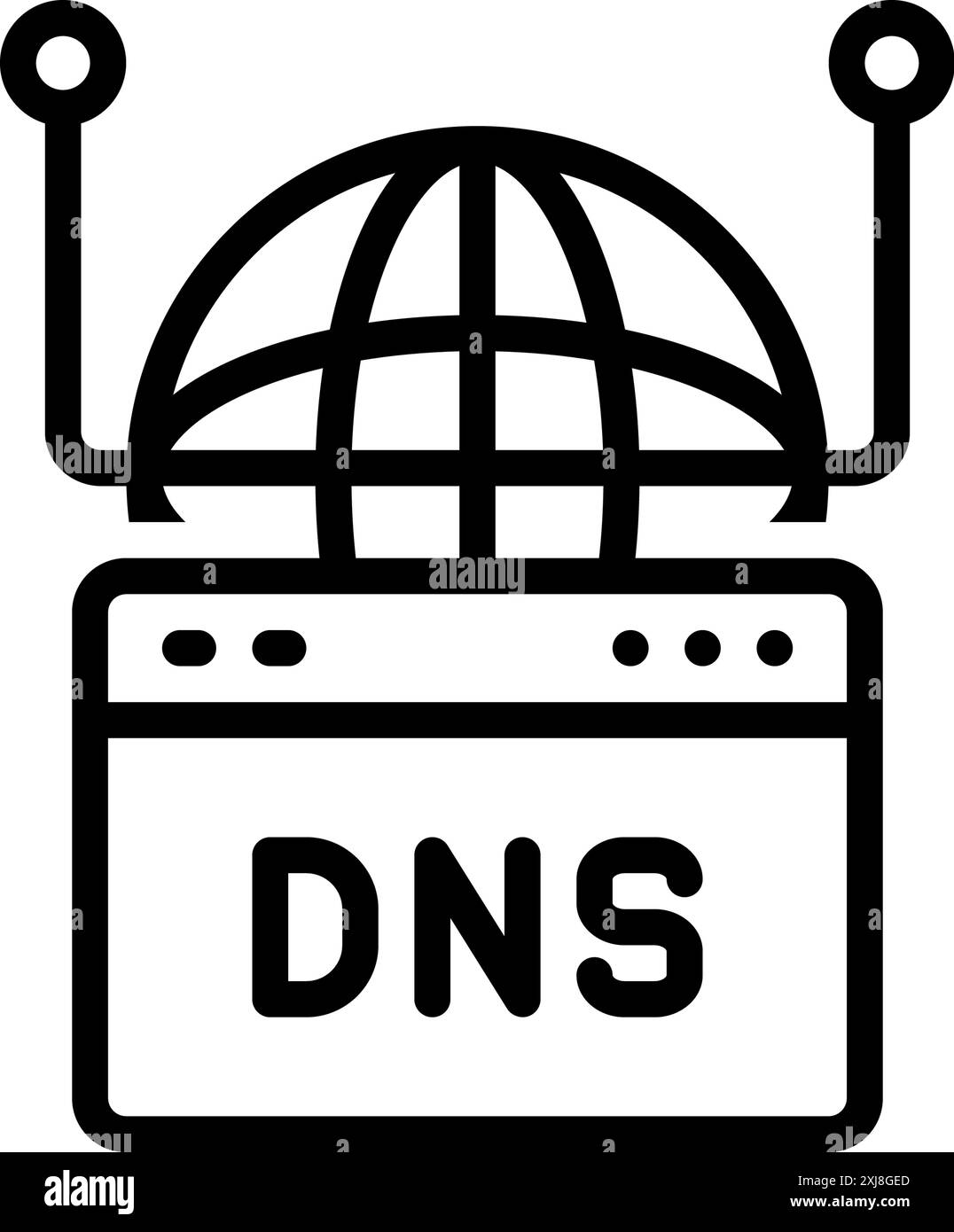 Dns logo hi-res stock photography and images - Alamy
