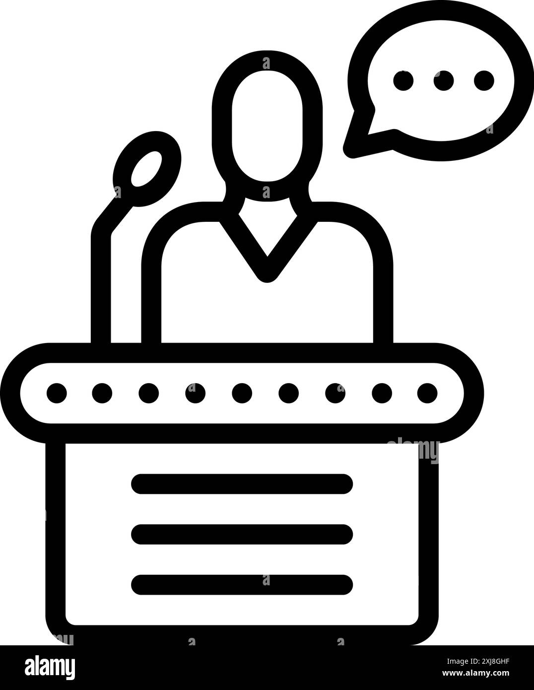 Icon for introduces,familiarize Stock Vector Image & Art - Alamy