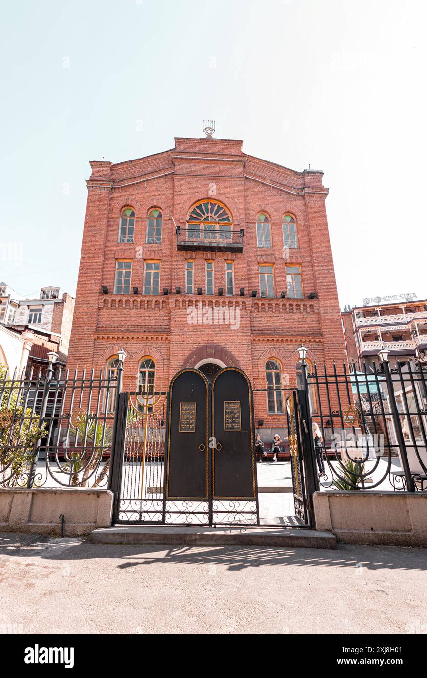 Tbilisi, Georgia - 24 JUNE, 2024: The Great Synagogue of Tbilisi is an ...