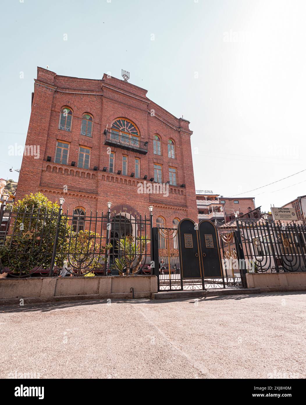 Tbilisi, Georgia - 24 JUNE, 2024: The Great Synagogue of Tbilisi is an ...