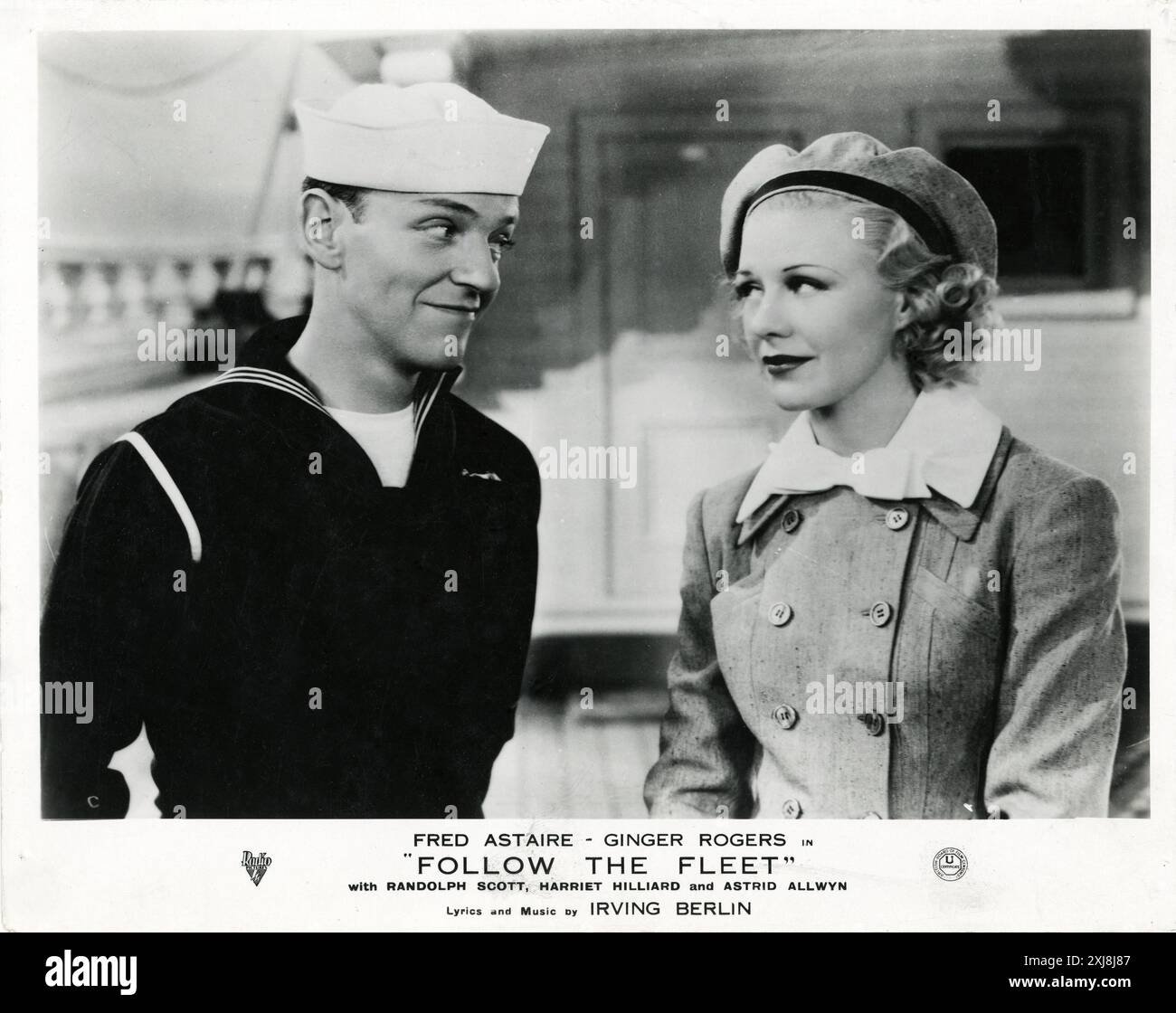 FRED ASTAIRE and GINGER ROGERS in FOLLOW THE FLEET 1936 director MARK SANDRICH lyrics and music ...