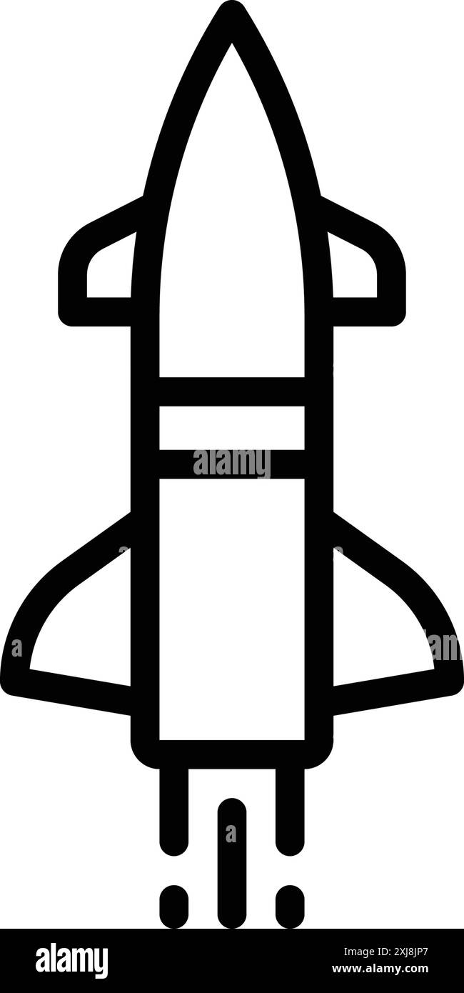 Missile shape Stock Vector Images - Alamy
