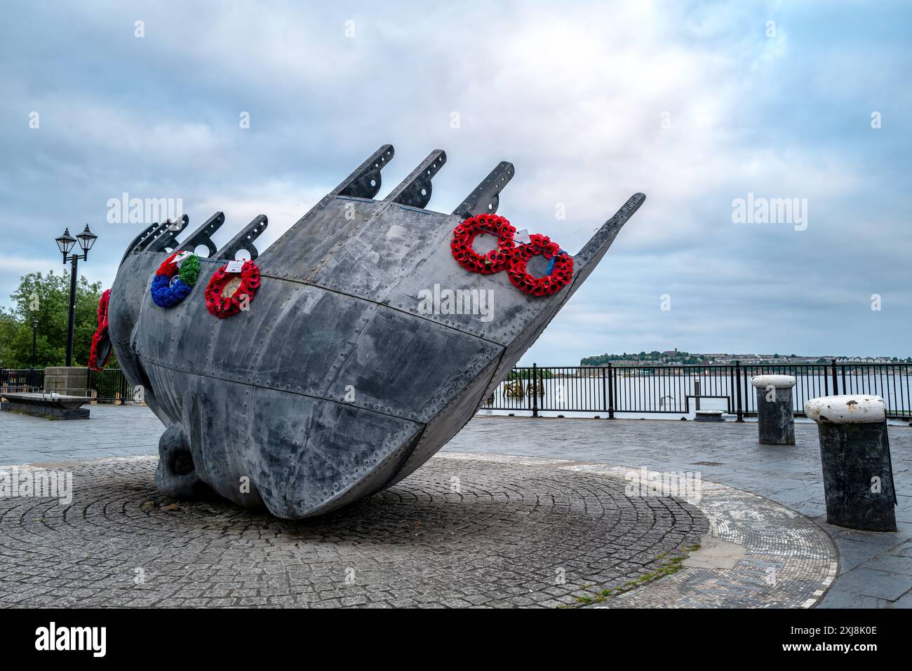 Cardiff, Wales, UK - 22 June 2024: The Merchant Seamans Memorial in ...