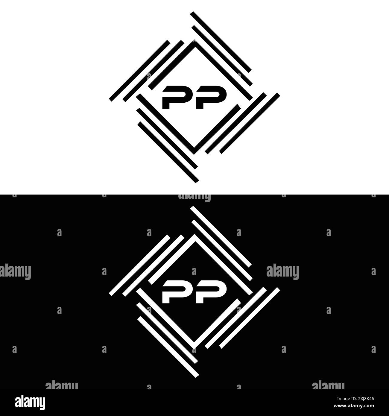 Logo pp circle Black and White Stock Photos & Images - Alamy
