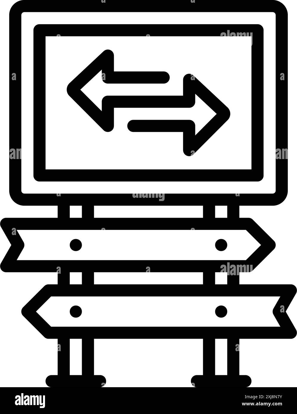 Icon for directions,guidelines Stock Vector Image & Art - Alamy