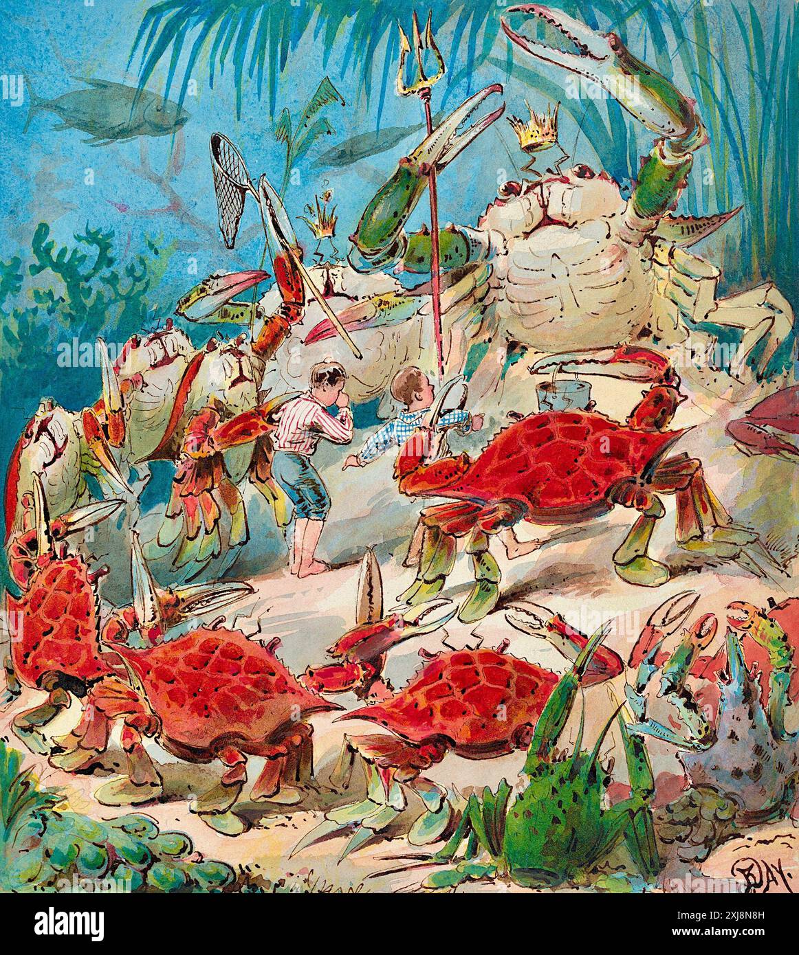 Benjamin day crab story hi-res stock photography and images - Alamy
