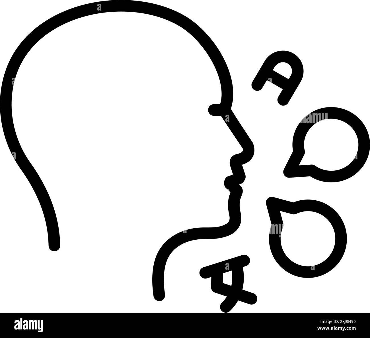 Pronouncing vector vectors hi-res stock photography and images - Alamy