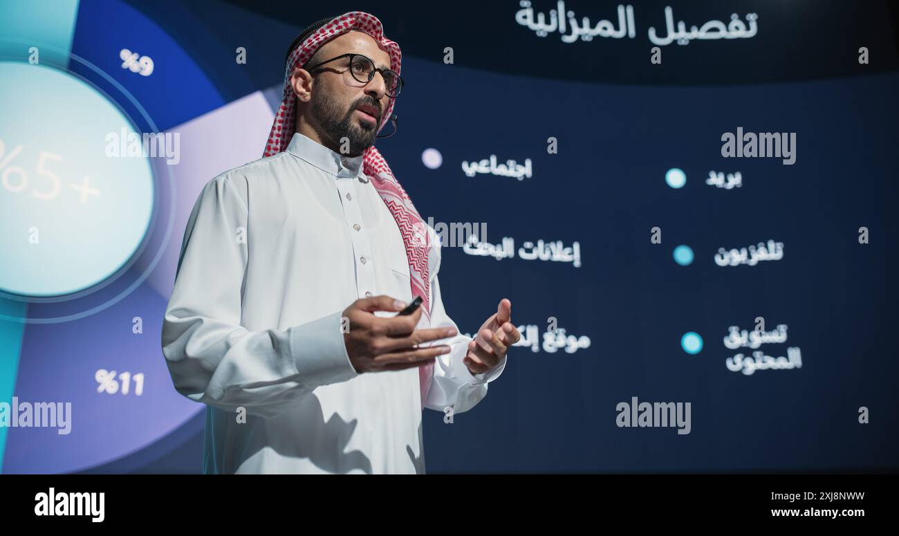 On Business Expo Stage: Famous Inspirational Speaker From Gulf Region ...
