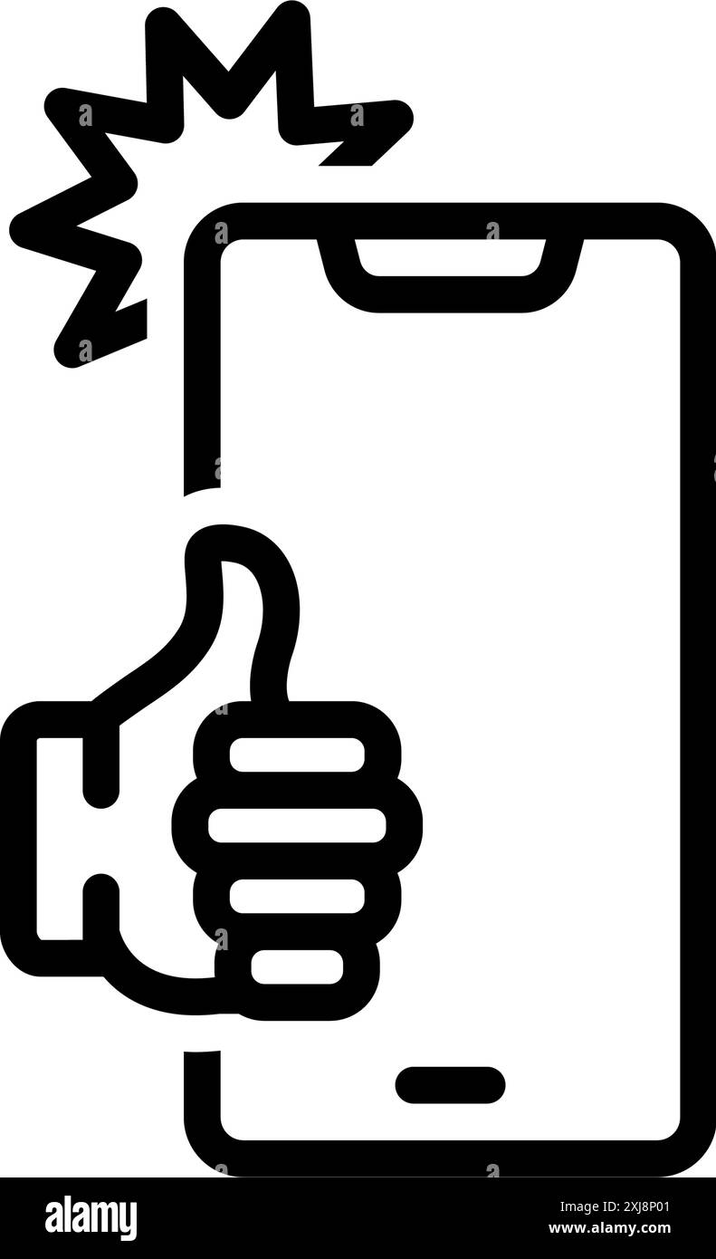 Icon for looks,thump Stock Vector Image & Art - Alamy