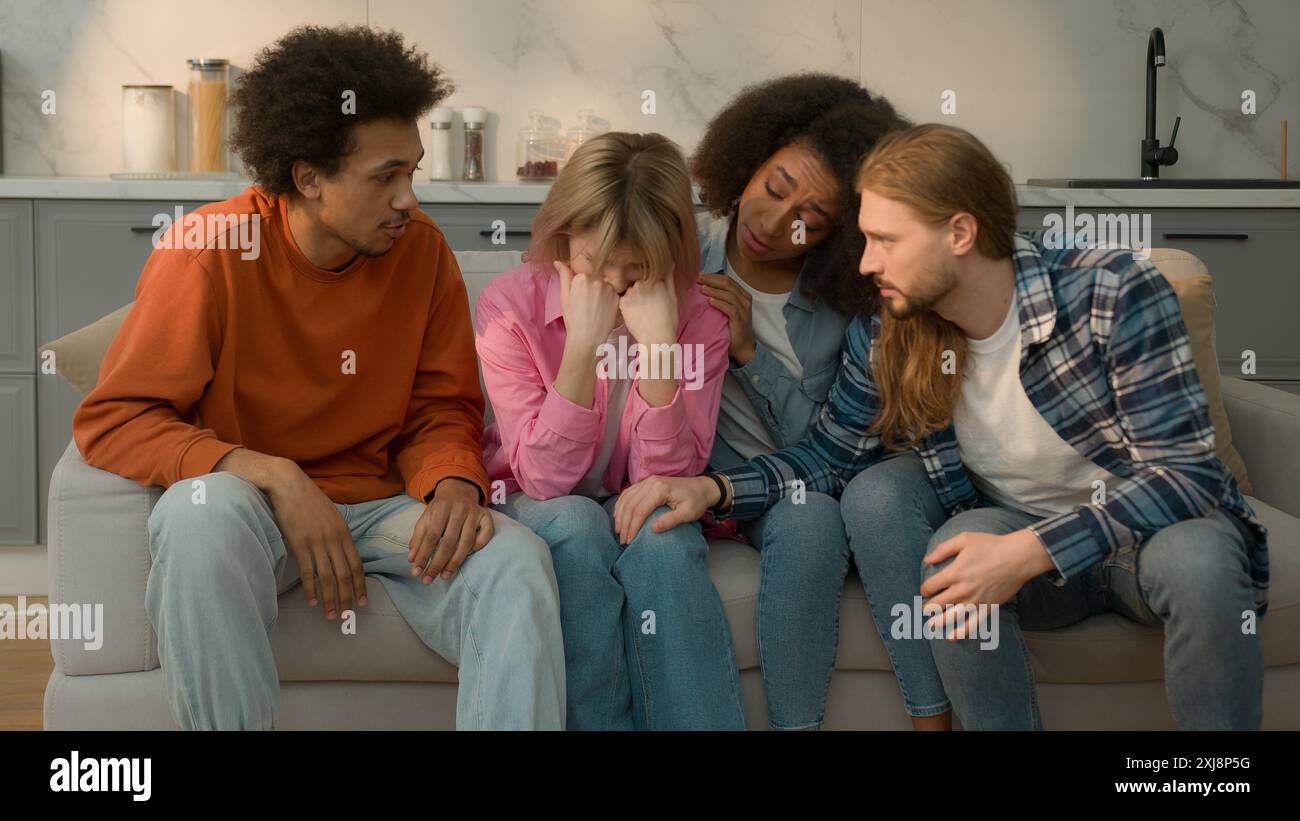Multiracial people diversity friends buddies Caucasian men guys male ...
