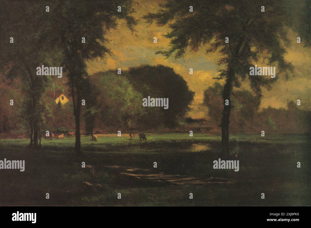 The Pasture George Inness - (May 1, 1825 – August 3, 1894) was a ...