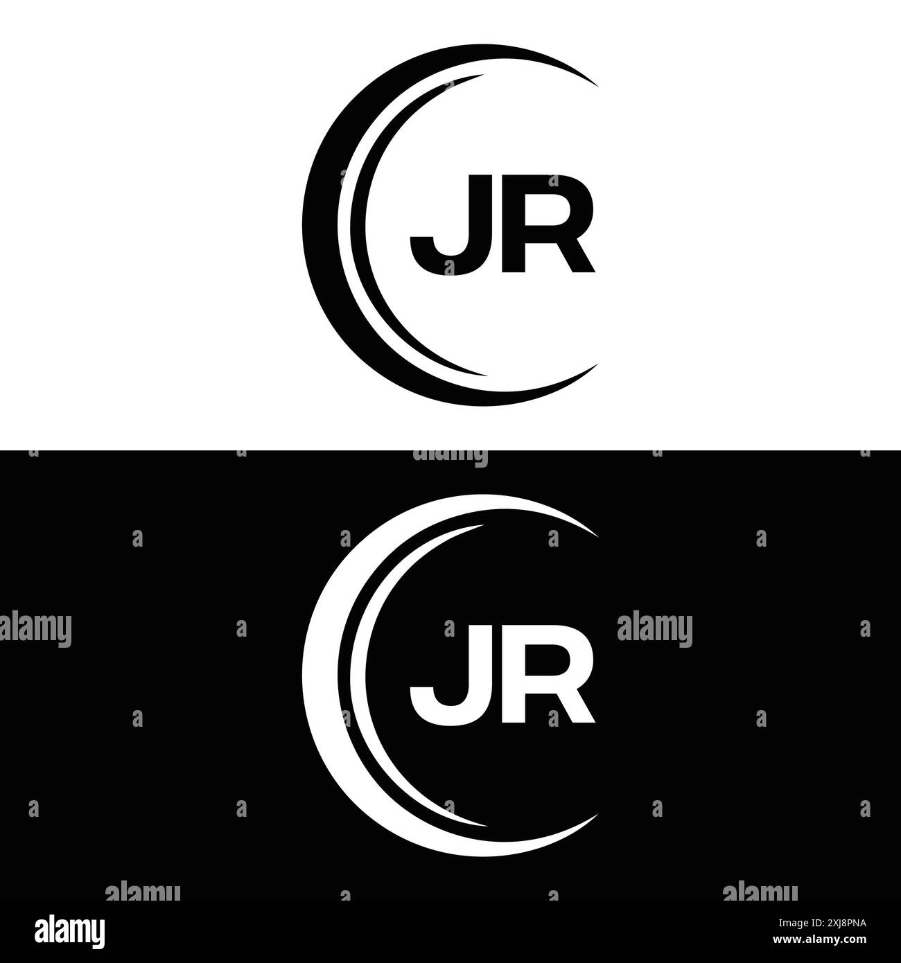 JR logo. J R design. White JR letter. JR, J R letter logo design. J R ...