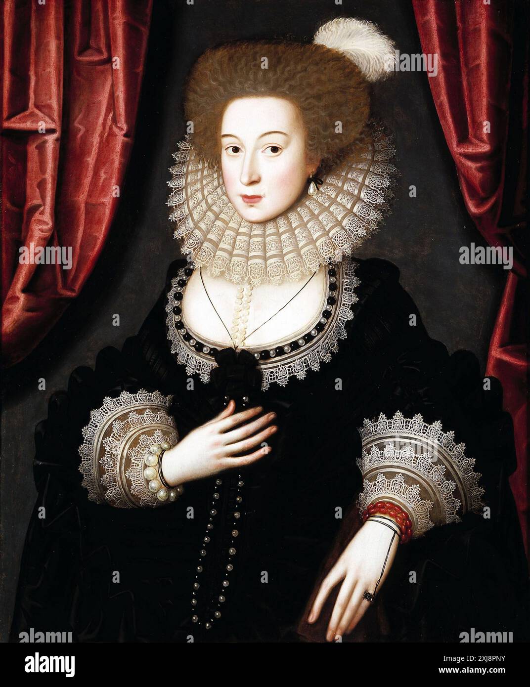 Elizabethan portraiture hi-res stock photography and images - Alamy