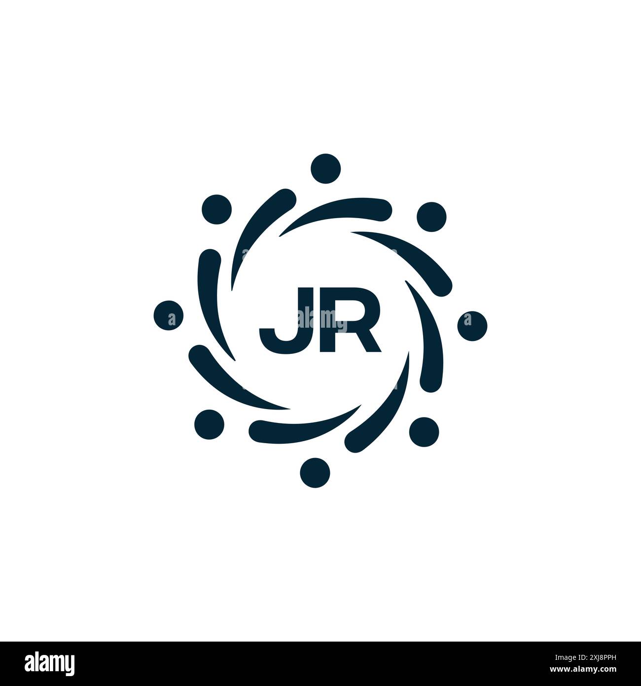 JR logo. J R design. White JR letter. JR, J R letter logo design. J R ...