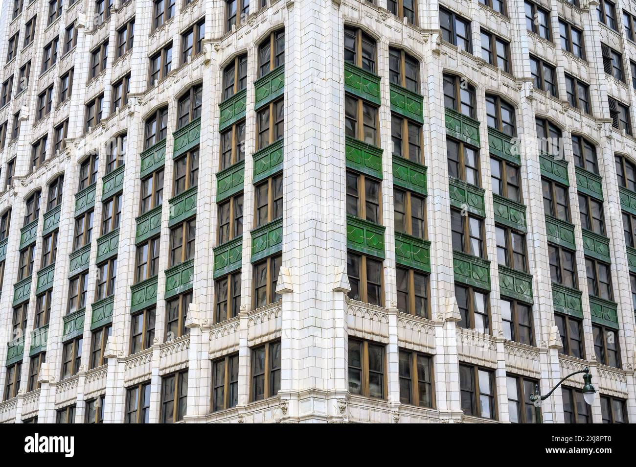 The Cadillac Tower, exterior architecture, Detroit, USA Stock Photo - Alamy