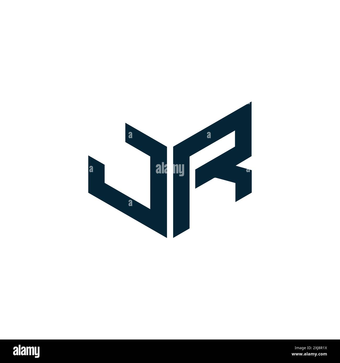 JR logo. J R design. White JR letter. JR, J R letter logo design. J R ...