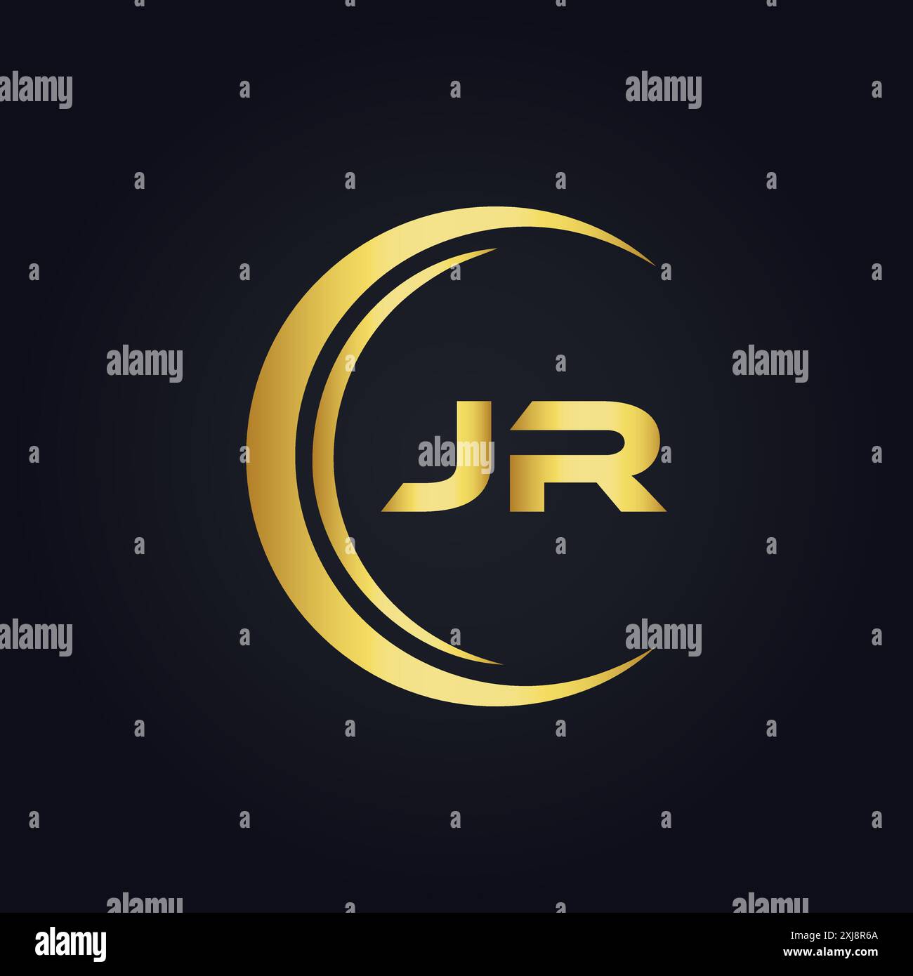 JR logo. J R design. White JR letter. JR, J R letter logo design. J R ...