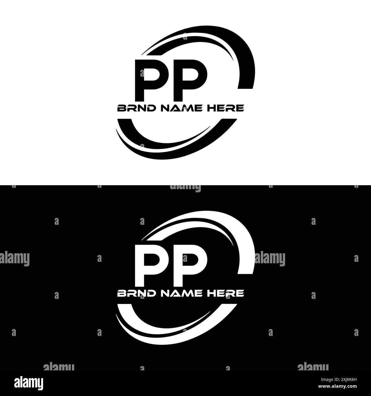 PP logo. P P design. White PP letter. PP, P P letter logo design. P P ...