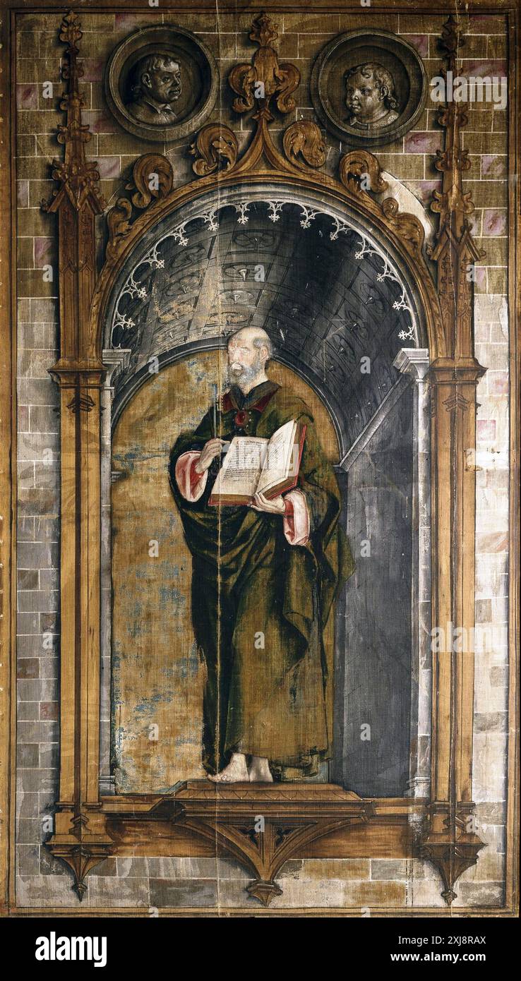 Saint Paul - painting by Pedro Berruguete - Spanish painter whose art is regarded as a ...