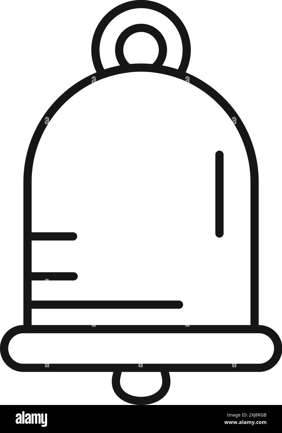 Hanging school bell Black and White Stock Photos & Images - Alamy